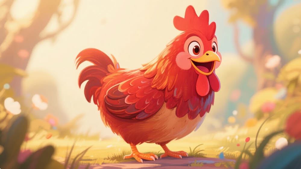 The Little Red Hen – Free Bilingual Story for Spanish Learners – LingoLina